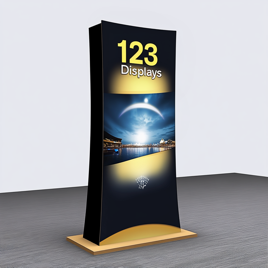Formulate Shield Towers:Amplify Your Trade Show Presence🌟 123Displays