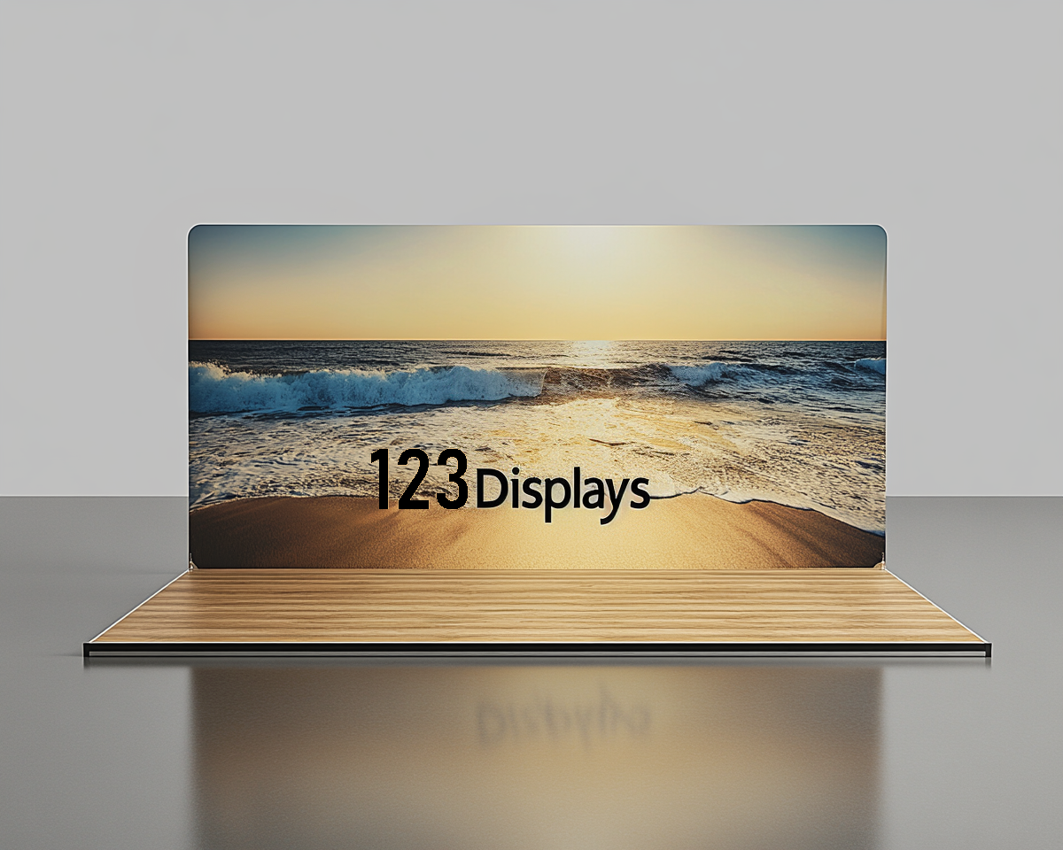 WaveLine® Displays – Make Your Brand Unforgettable with 123Displays
