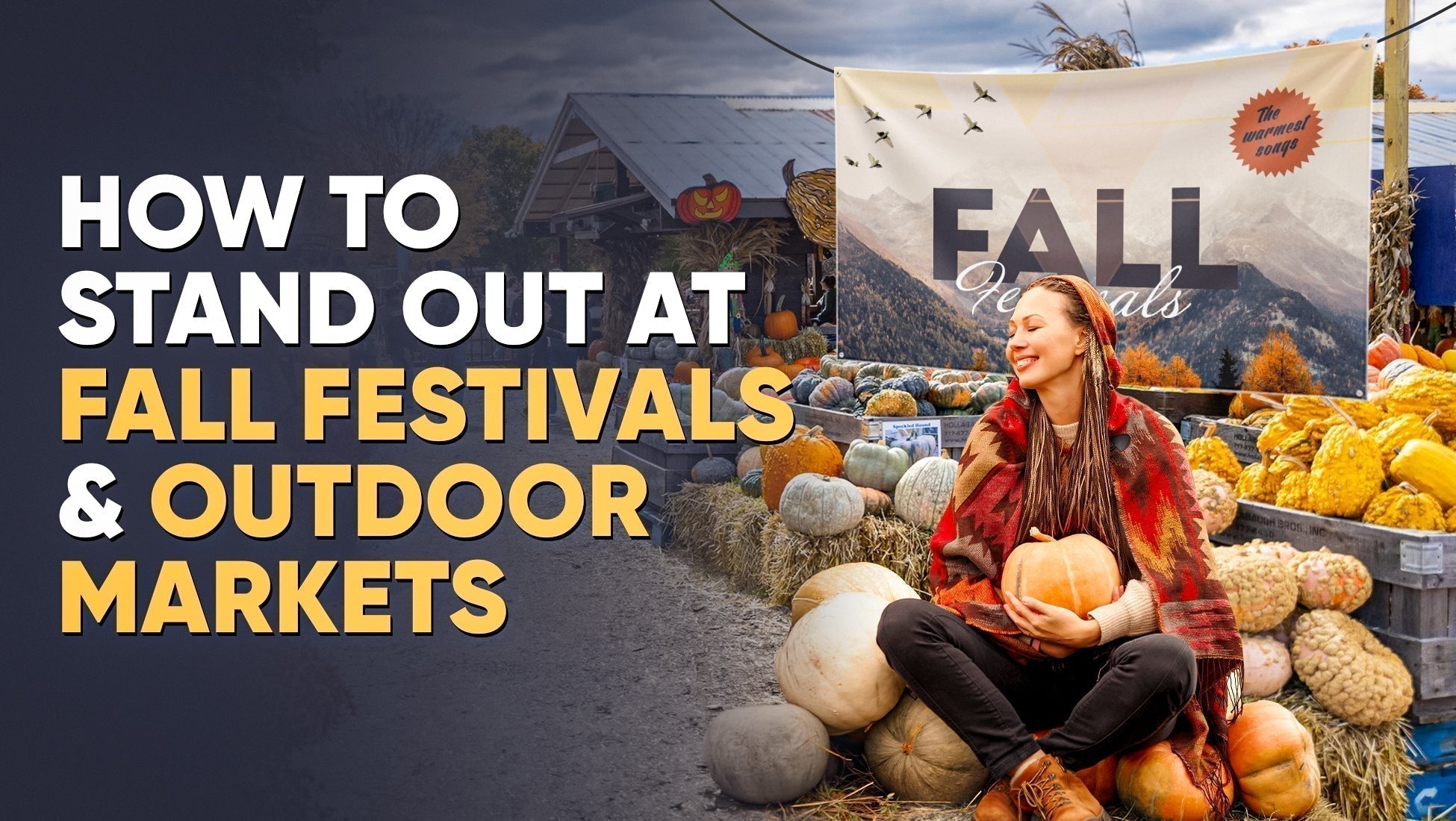 How to Stand Out at Fall Festivals & Outdoor Markets – 123Displays