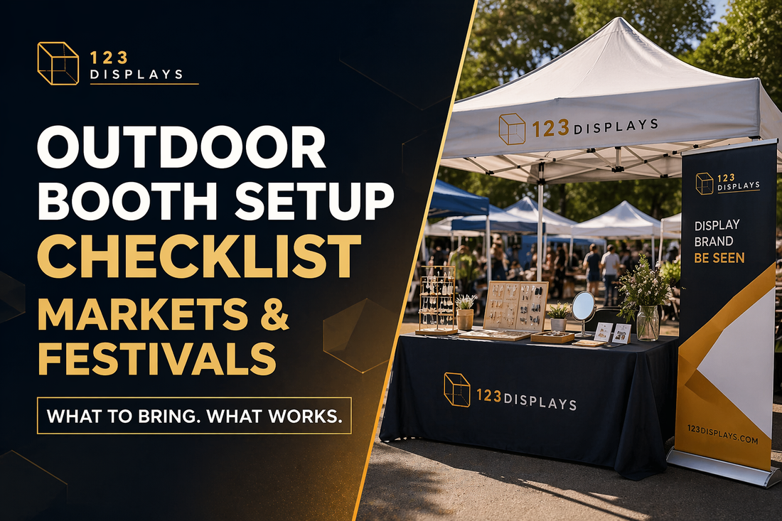 Outdoor Booth Setup Checklist: What to Bring to Markets and Festivals ...