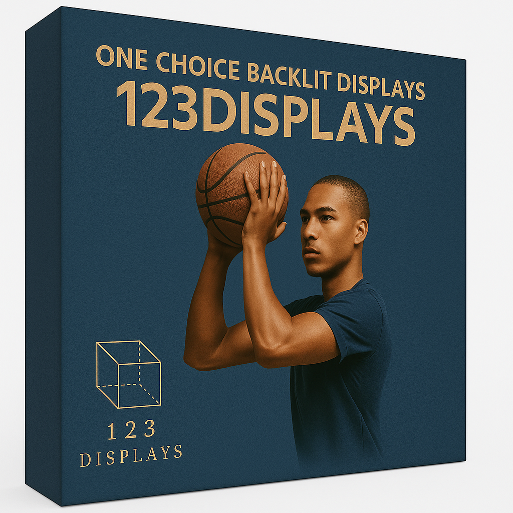 One Choice Backlit Displays: Make your brand shine – 123Displays