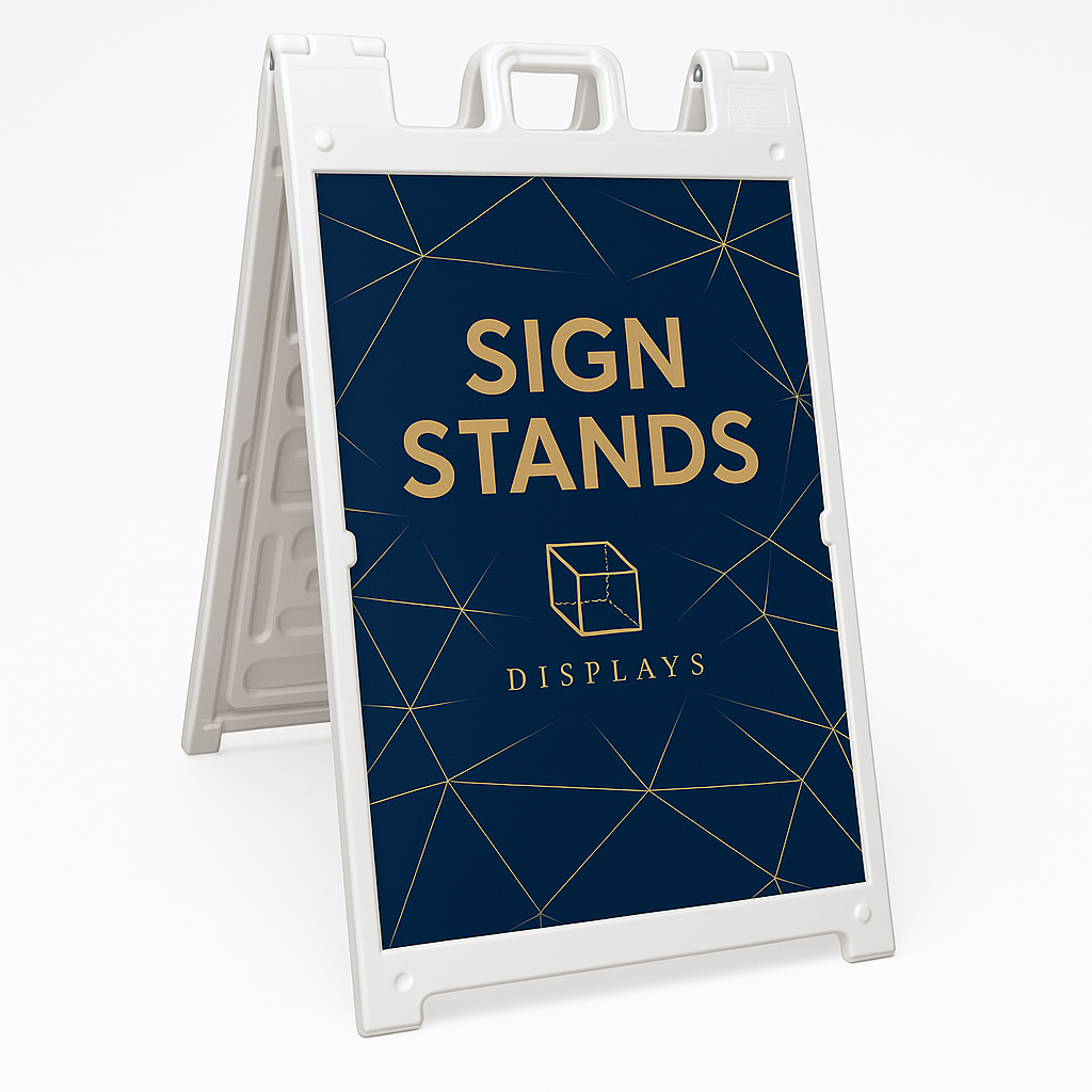 Sign Stands: Grab attention & elevate your brand with 123Displays