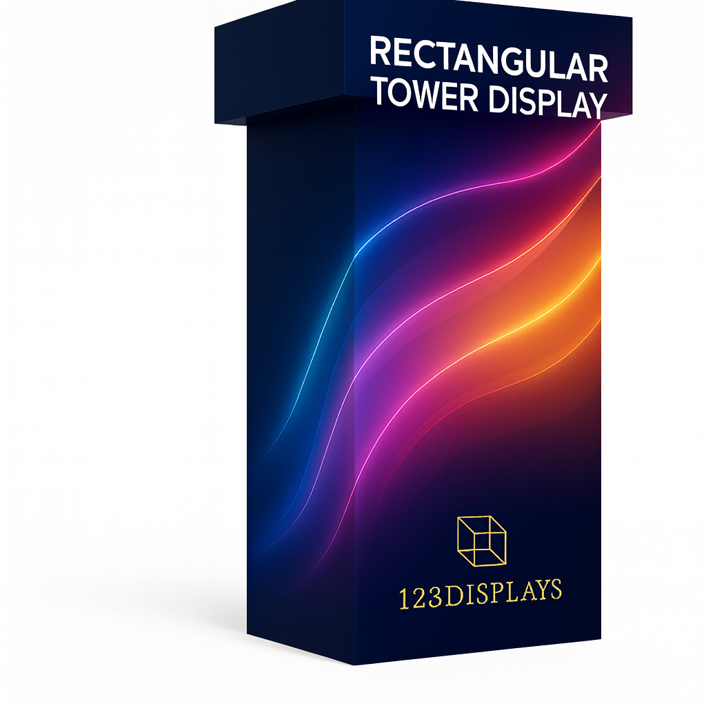 Rectangular Tower Displays | SEG & Fabric Towers for Trade Shows ...