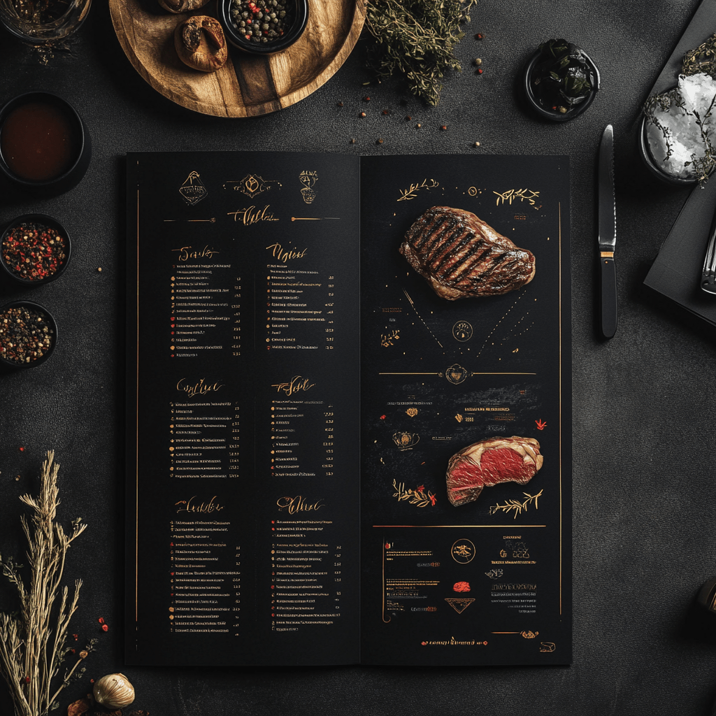 Polystyrene Menus – Durable, Waterproof & Customizable – 123Displays