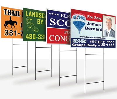 Yard Signs in Bulk – 123Displays