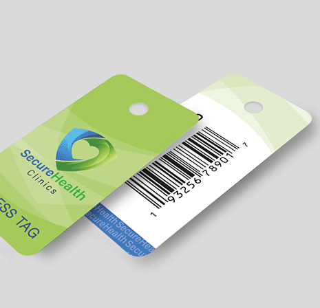 Key Pass & Wristband Mini Cards – 123Displays