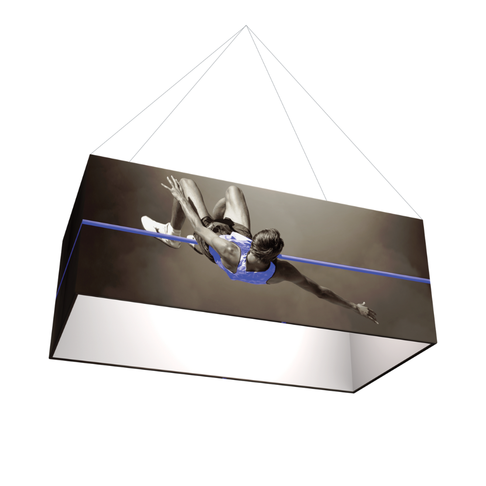 8ft x 2ft Formulate Master 3D Hanging Structure Rectangle Single-Sided ...
