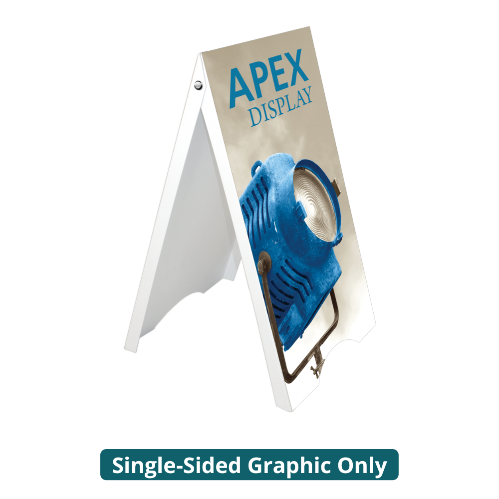 Apex Outdoor Sign Stand Single-Sided (Graphic Only) – 123Displays