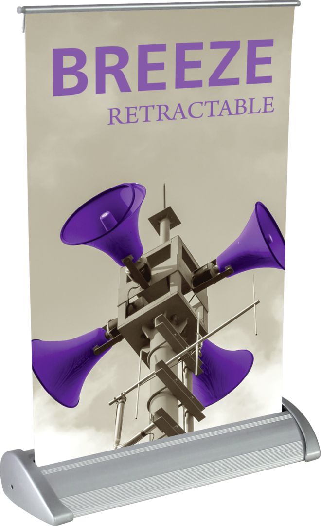 Tabletop Retractable Banners – 123Displays