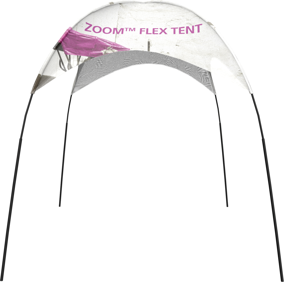 10ft x 10ft Zoom Flex Tent (Graphic Package) – 123Displays